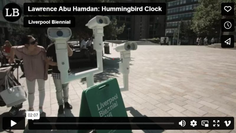 Lawrence Abu Hamdan: Hummingbird Clock - Liverpool Biennial